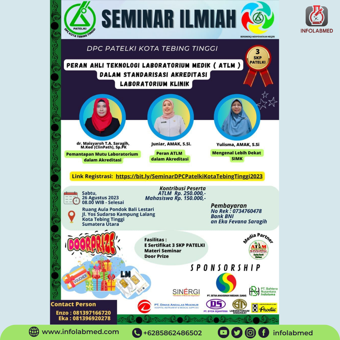 Seminar Ilmiah Dpc Patelki Kota Tebing Tinggi 2023 Peran Ahli