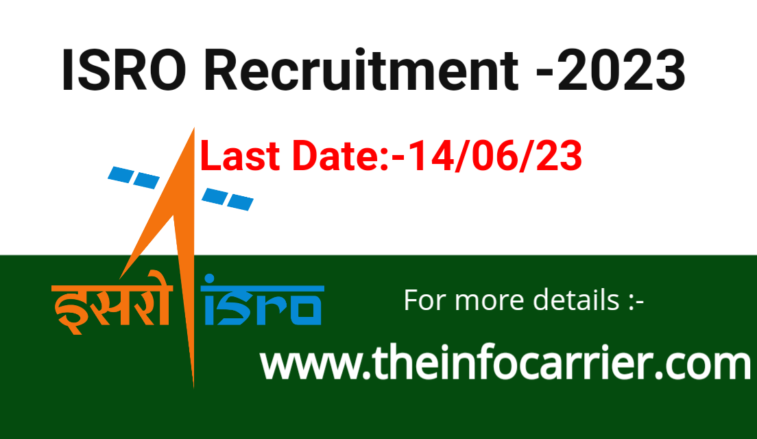 Isro Recruitment 2023 303 Vacancies For Various Post Apply Online