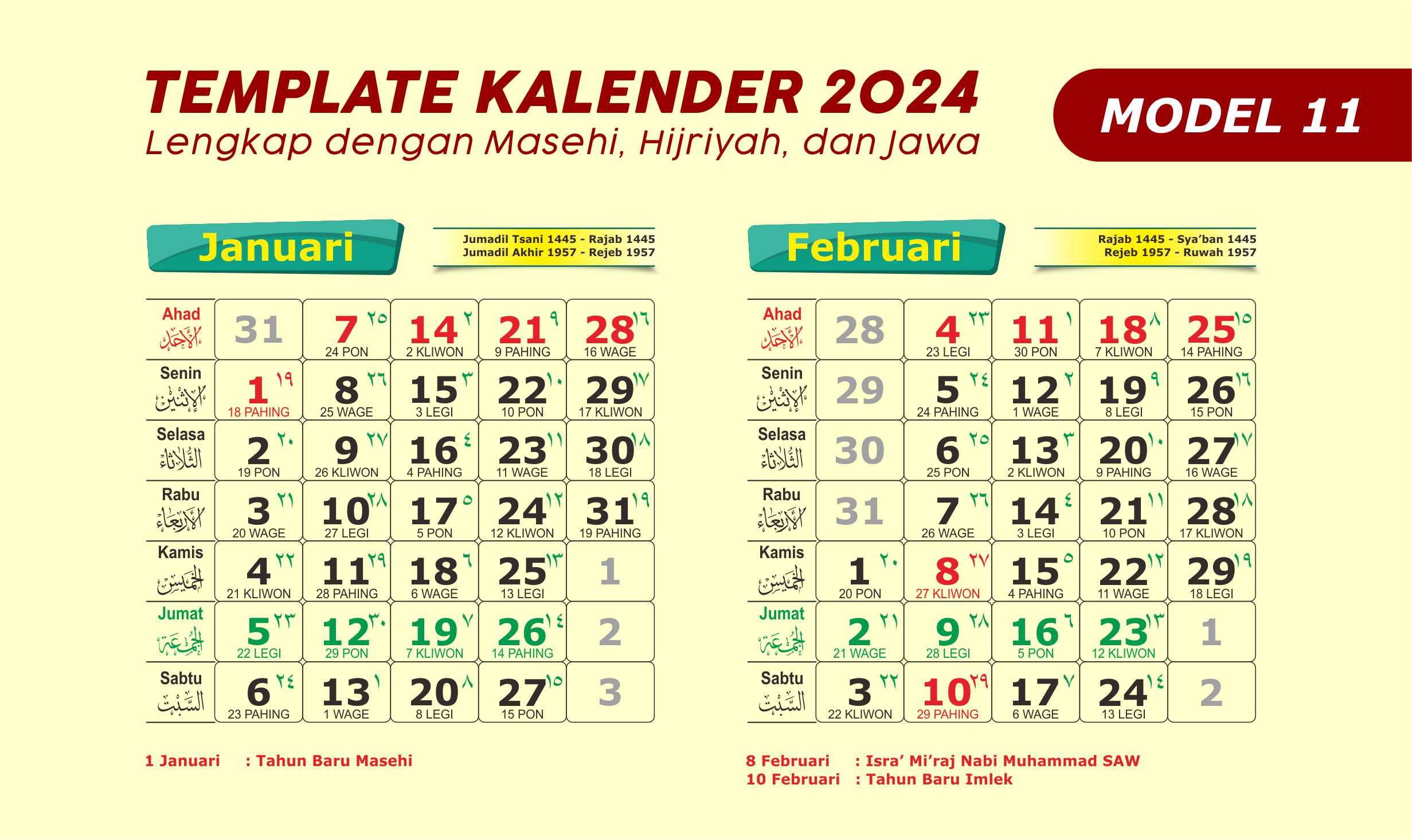 Download Kalender 2024 Format Cdr Bisa Edit Kosngosan