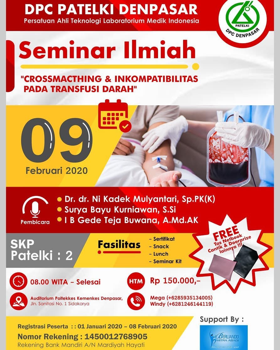 Seminar Ilmiah Dpc Patelki Denpasar 2020