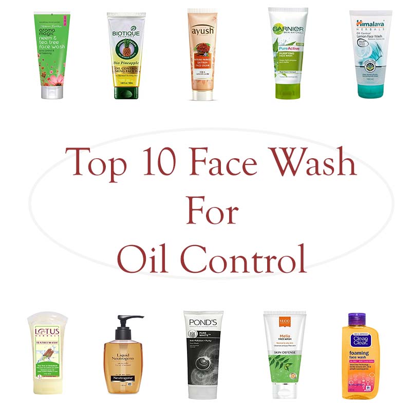 Top 10 Best Face Wash For Oily Skin In Summer2023