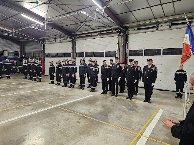 Edouard Chaulet Barjac Sainte Barbe Célébrée Par Les Pompiers De Barjac