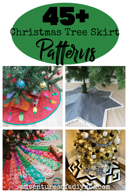 45 Best Christmas Tree Skirt Patterns Adventures Of A Diy Mom