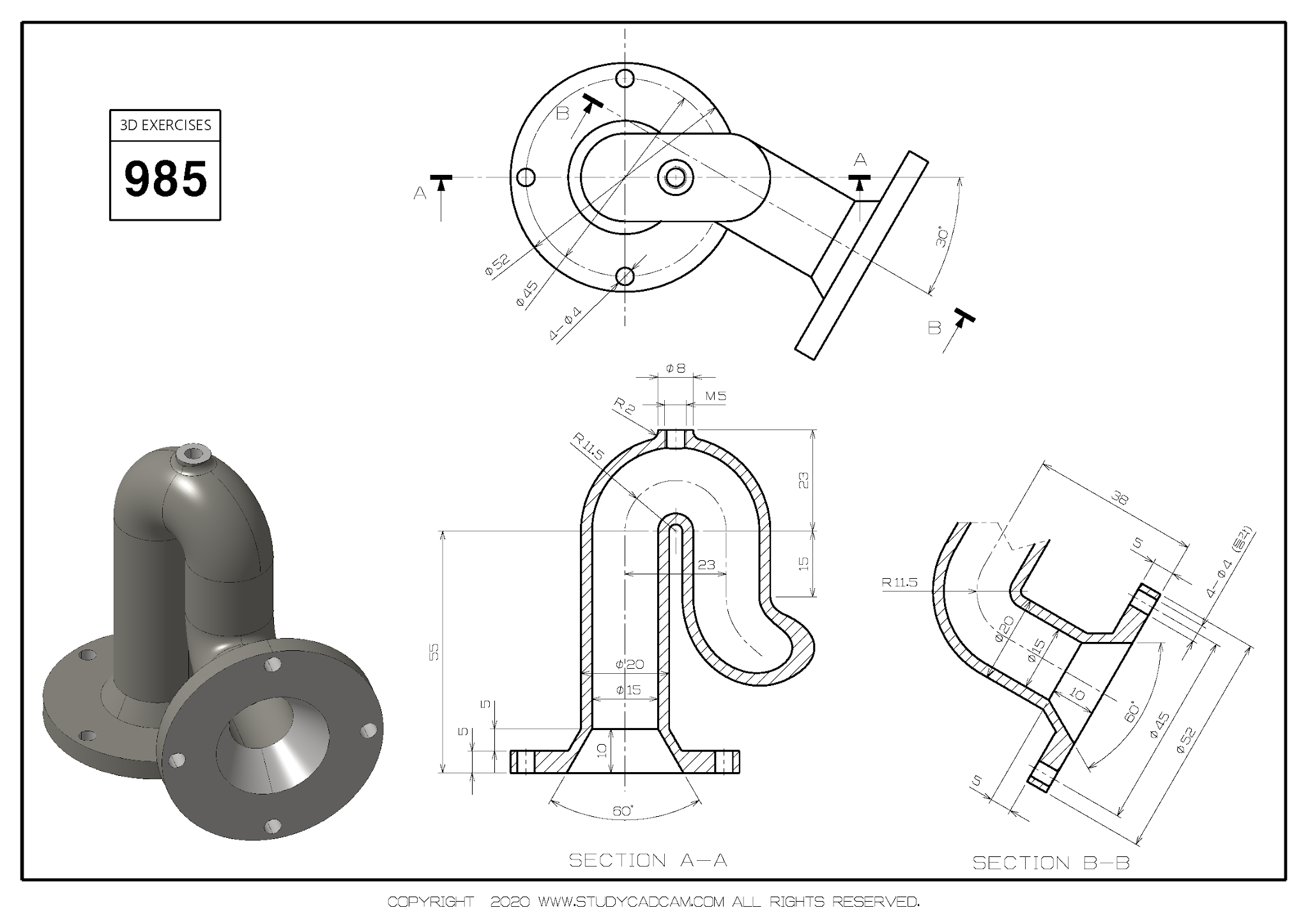 3d Cad Exercises 985