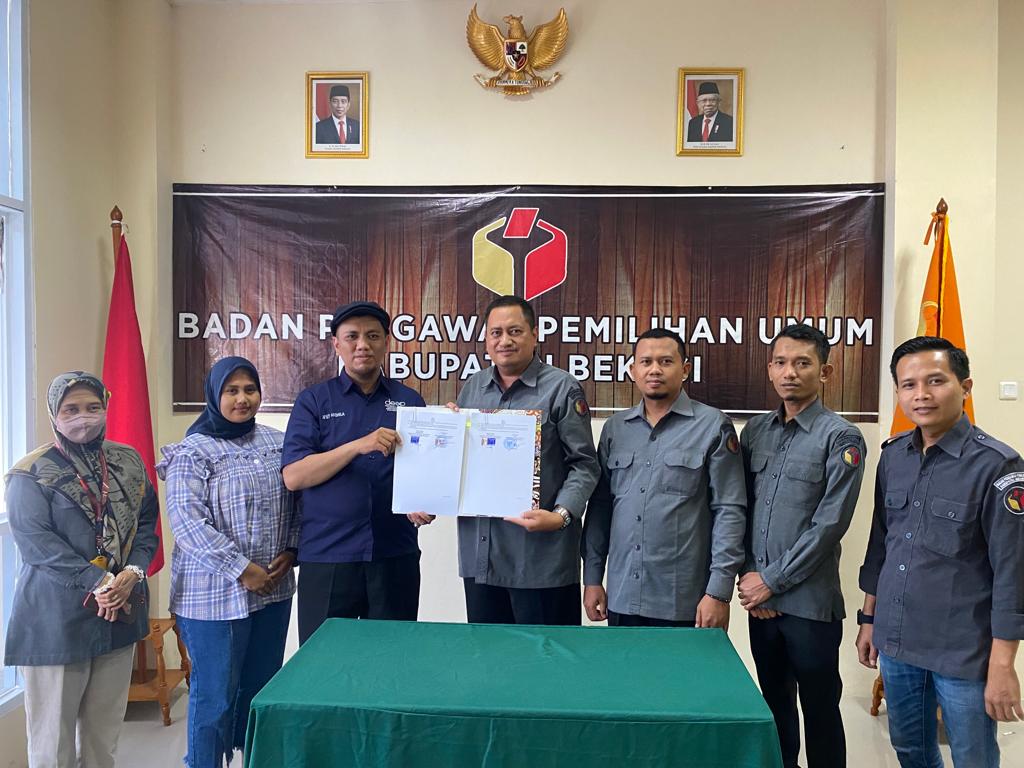 Dukung Pengawasan Partisipatif Deep Kab Bekasi Tandatangani Mou