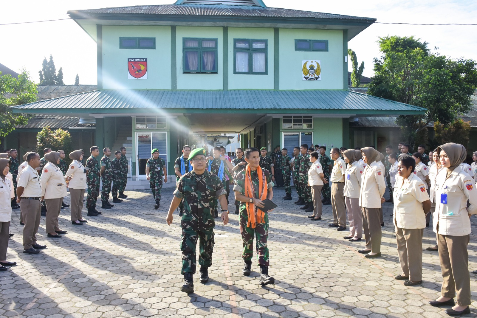 Tim Penilai Reformasi Birokrasi Tni Ad Kunjungi Rst Ambon Dan Rindam