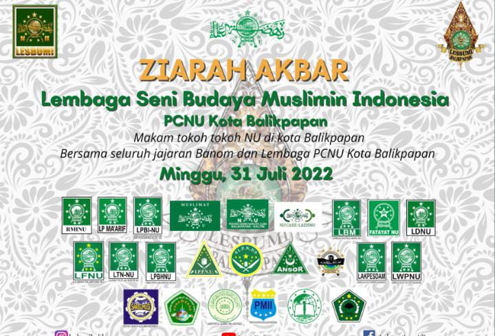 Pcnu Kota Balikpapan Bersama Lembaga Dan Banom Selenggarakan Ziarah