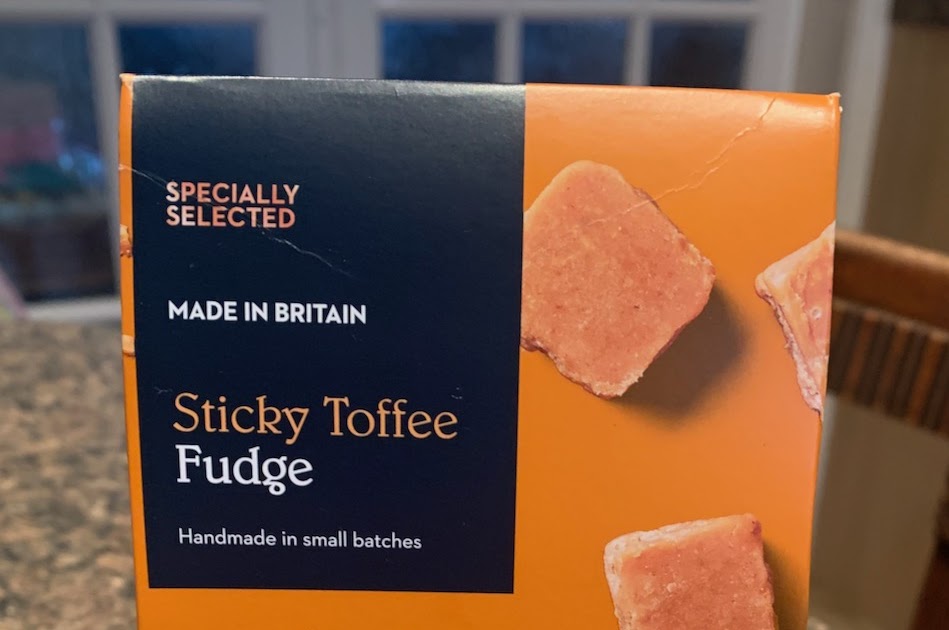 Foodstuff Finds Sticky Toffee Fudge Aldi By Spectreuk