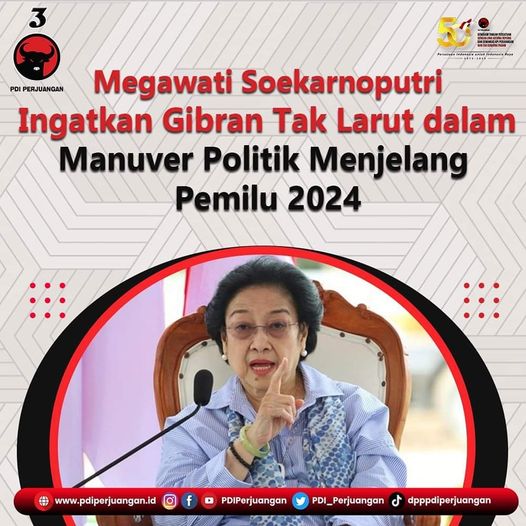 Megawati Soekarnoputri Minta Gibran Terapkan Strategi Silent Is Golden