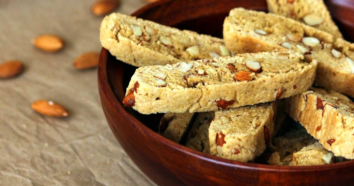 Erivum Puliyum Whole Wheat Almond Biscotti Step By Step Pics