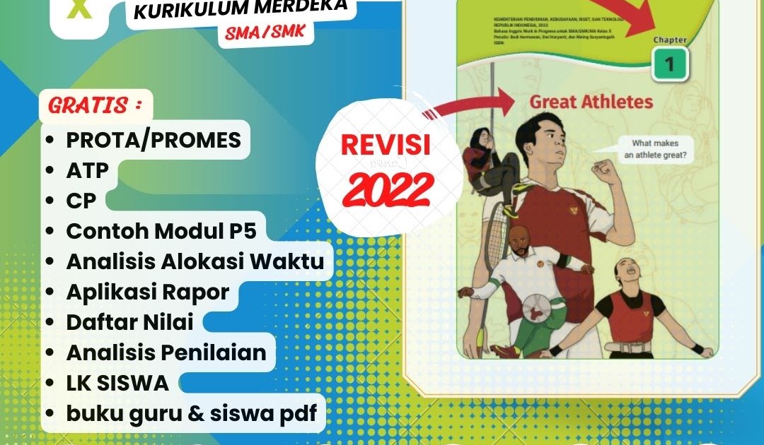 Modul Ajar Bahasa Inggris Kelas 10 Kurikulum Merdeka Revisi 2022 2023