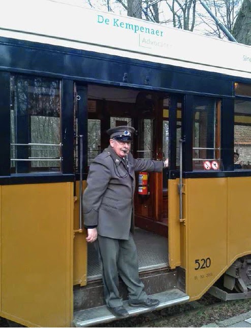 De Museumtram Van Het Nederlands Openluchtmuseum Januari 2015