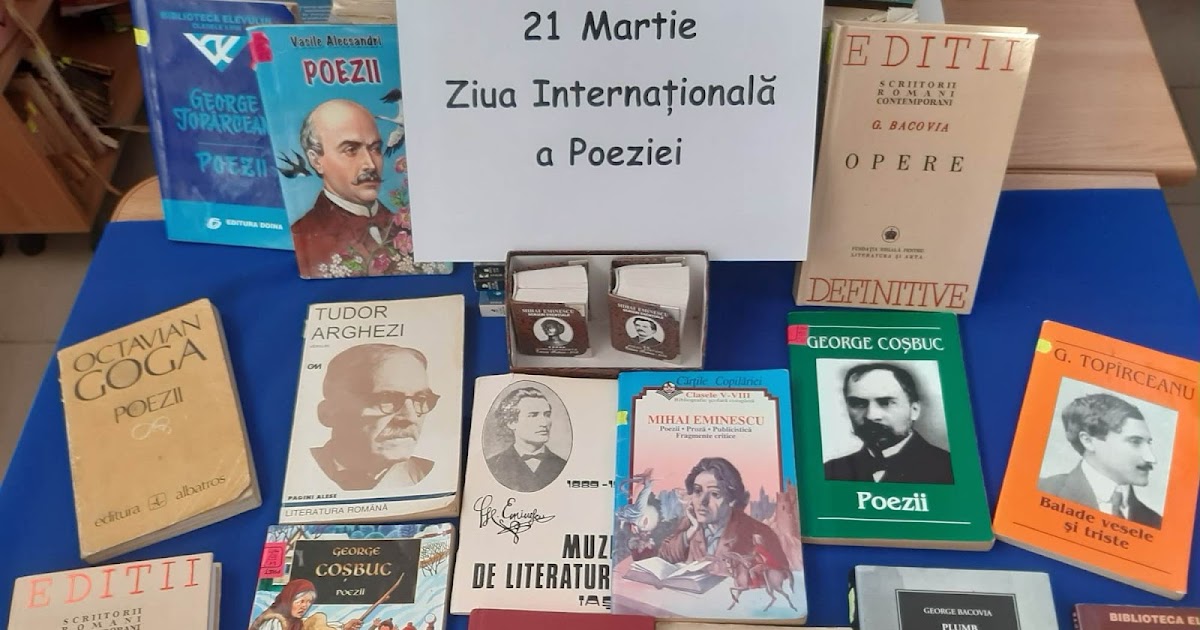 Biblioteca Comunală ”augustin Cozmuța” Cernești Maramureș 21 Martie