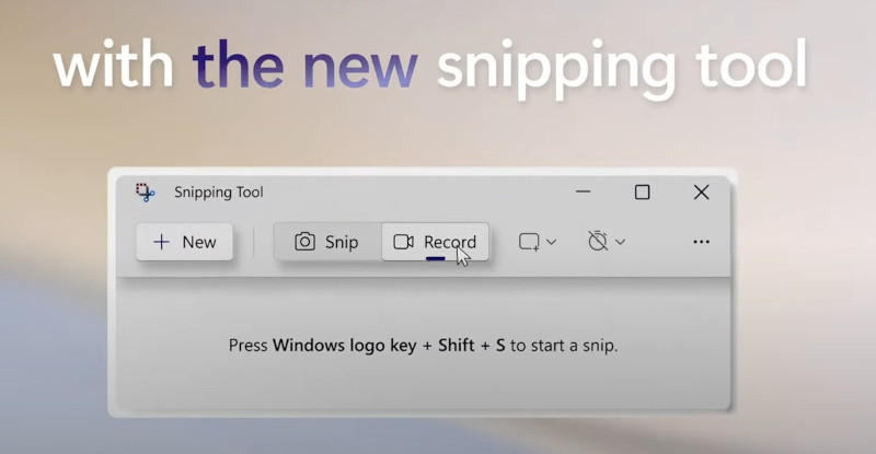 Windows 11 Snipping Tool May Get A Screen Recorder Soon