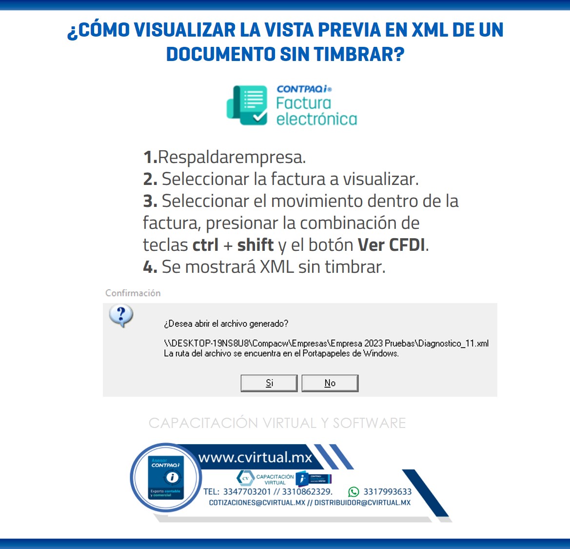 Capacitación Virtual Y Software ¿cómo Visualizar La Vista Previa En