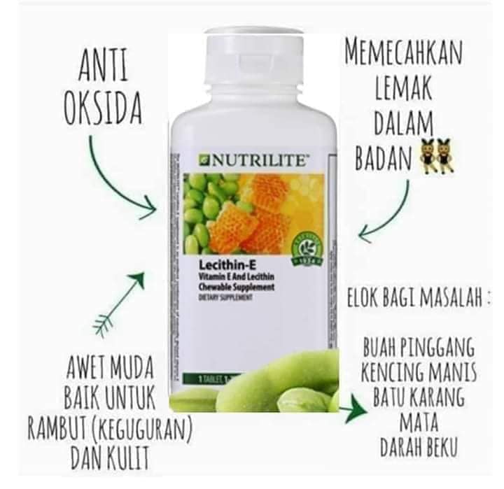 Kebaikan Lecithin E Amway Elizbeth Petit