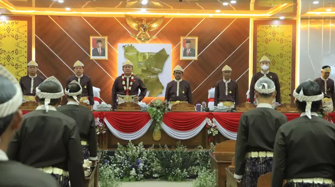 Gubernur Provinsi Sumatera Selatan Hadiri Rapat Paripurna Ke Iv Masa