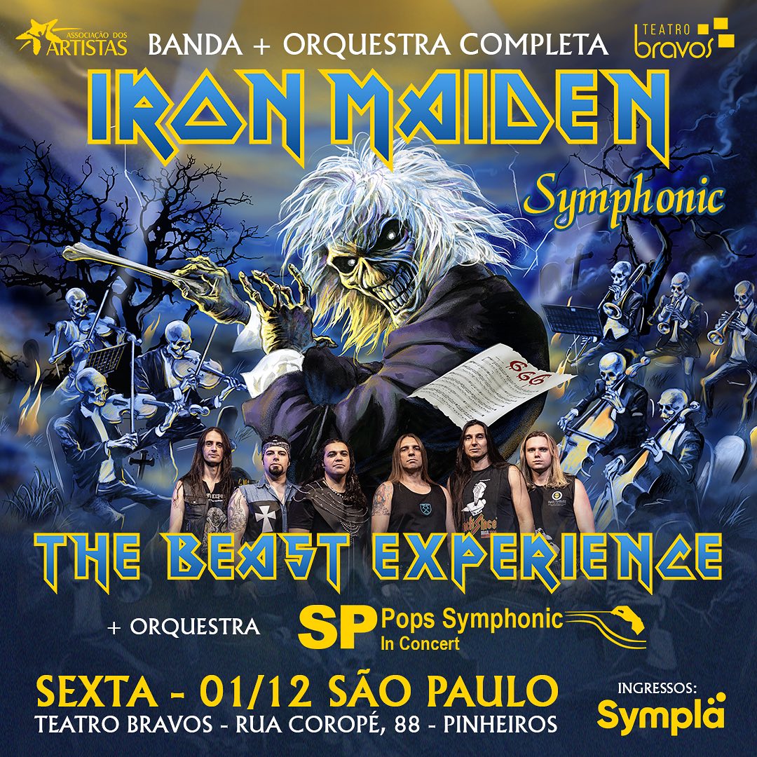 The Beast Experience Banda Toca Clássicos Do Iron Maiden Com Orquestra