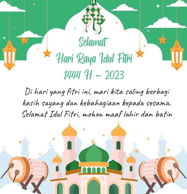 Gambar Ucapan Selamat Hari Raya Idul Fitri 2023 1444 H Review