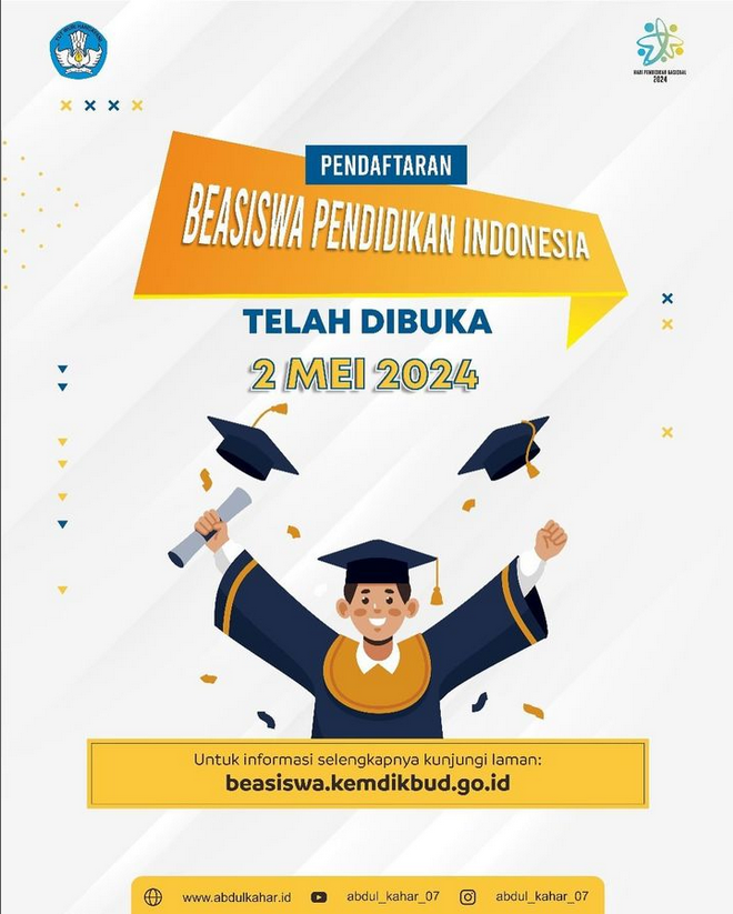 Pendaftaran Beasiswa Pendidikan Indonesia Bpi Telah Dibuka 2 Mei 2024