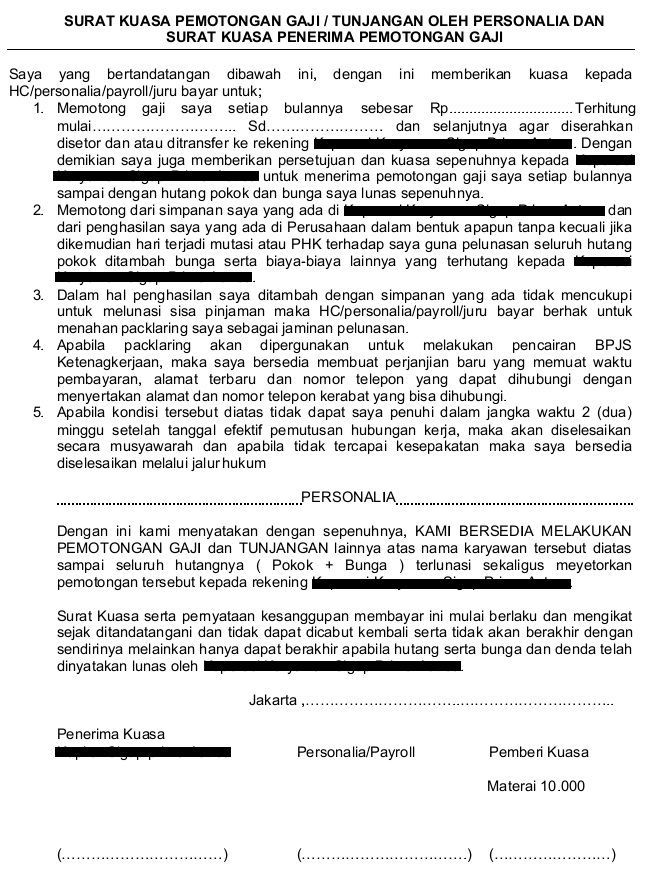 Contoh Surat Penjelasan Pdrm Jenis Dan Contoh Surat K