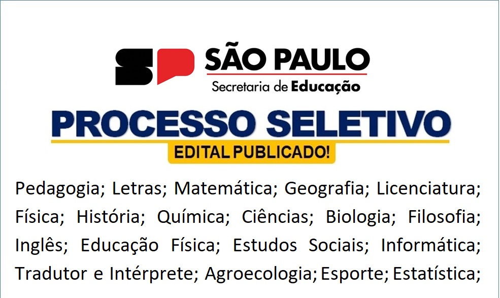 São Paulo Abre Processo Seletivo Para Professores Com Salário De De R