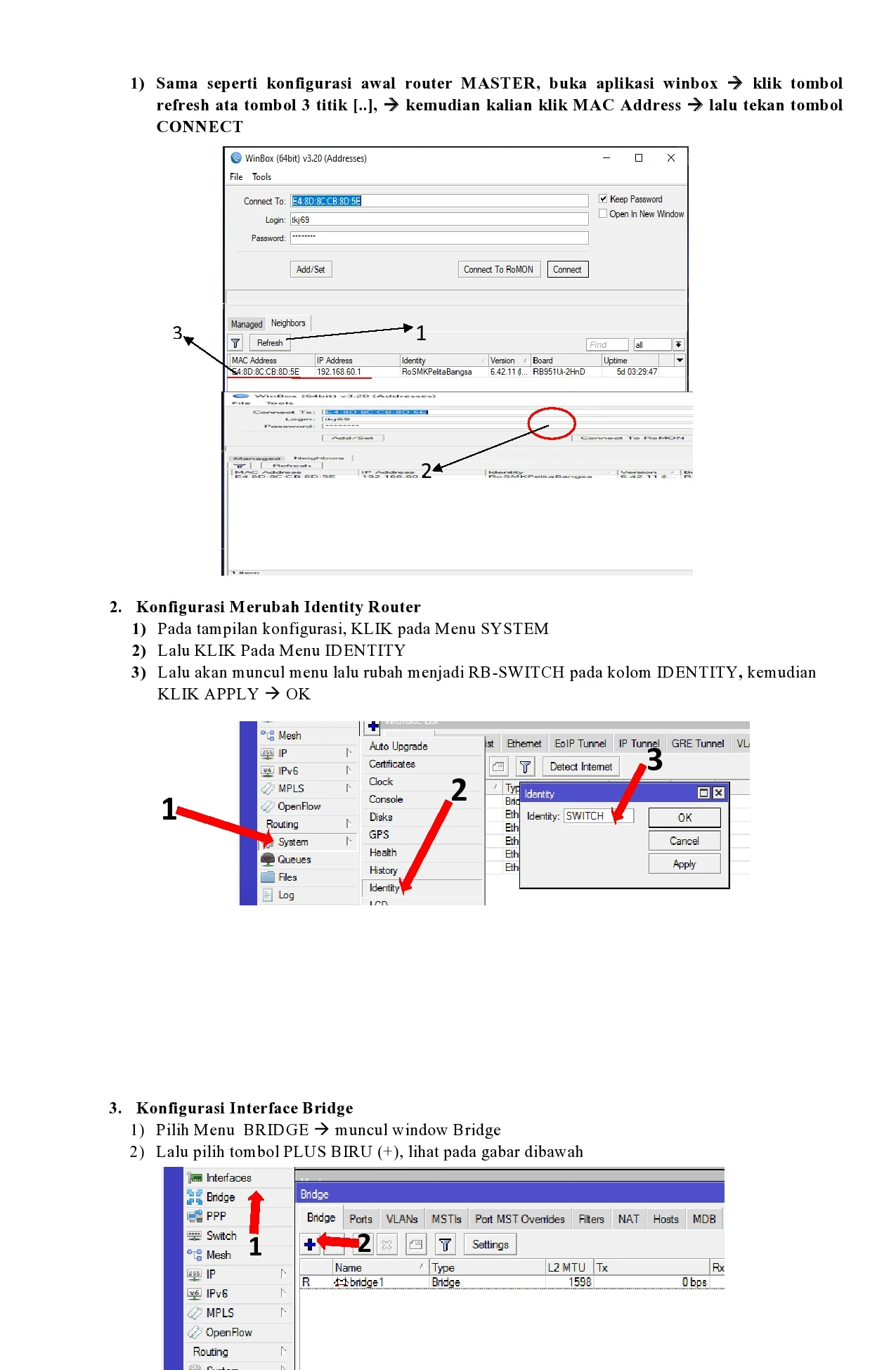 Modul Paket 1 Konfigurasi Router Wlan Dan Vlan Pada Rb951 Ujian Upk