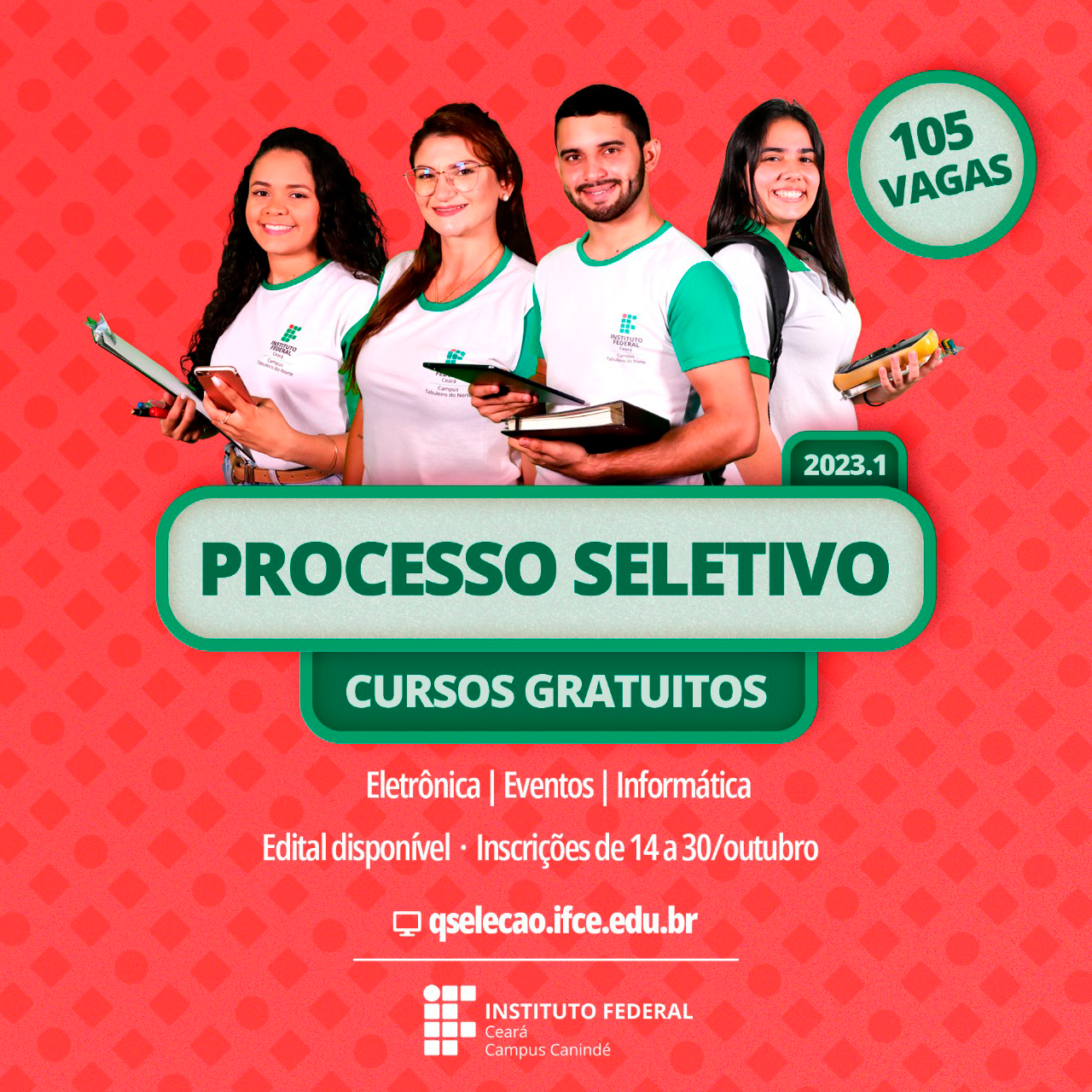 Ifce Oferta 105 Vagas Para Cursos Técnicos Gratuitos Em Canindé