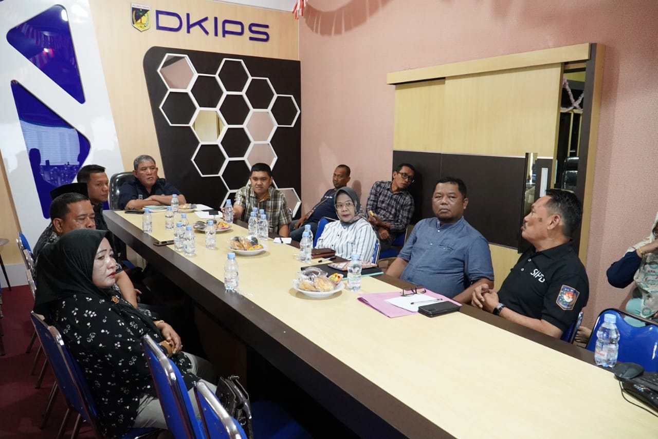 Kadis Kominfo Santik Provinsi Sulteng Terima Kunjungan Dprd Kab