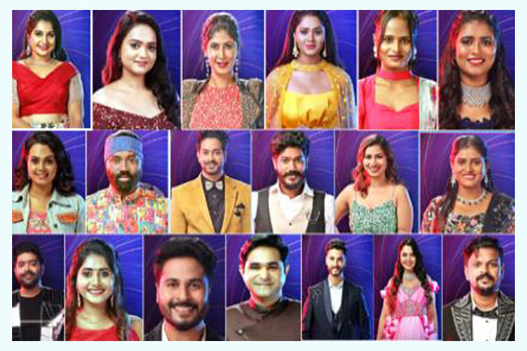 Big Boss 6 Telugu Contestants List Telugu Big Boss Telugu Winners