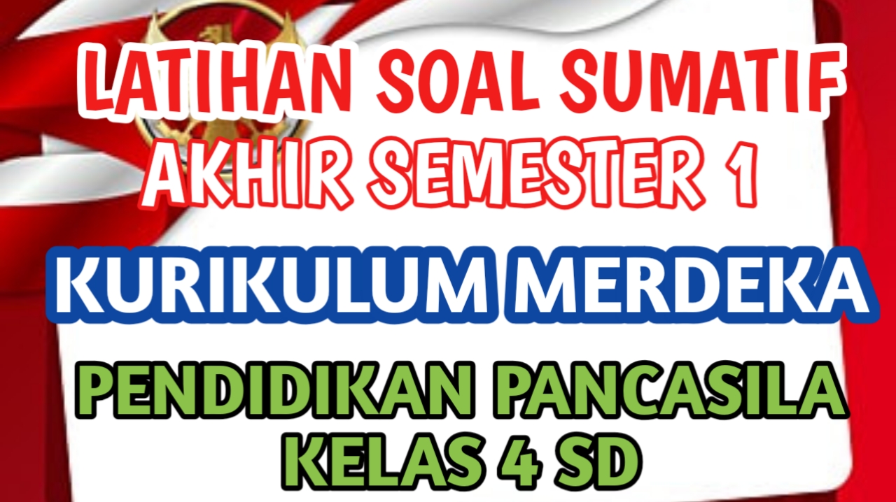 Rumah Belajarku Latihan Soal Sumatif Akhir Semester 1 Pendidikan