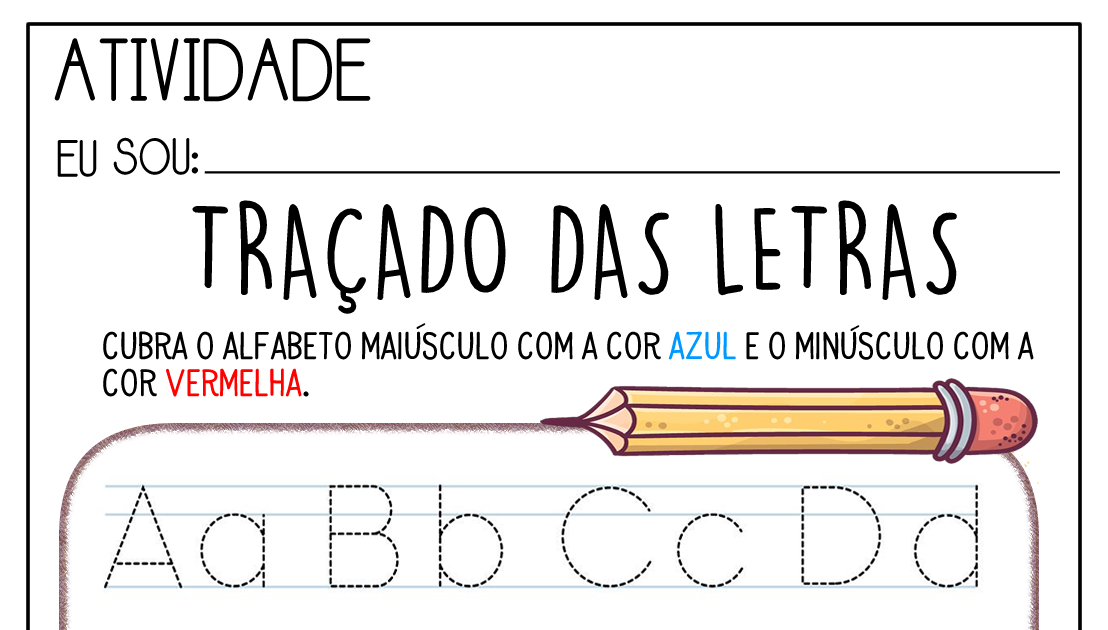 Atividade Pronta Alfabeto MaiÚsculo E MinÚsculo A Arte De Ensinar E