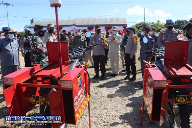 Latihan Penanggulangan Karhutla Di Katingan Kapolda Kalteng Cek