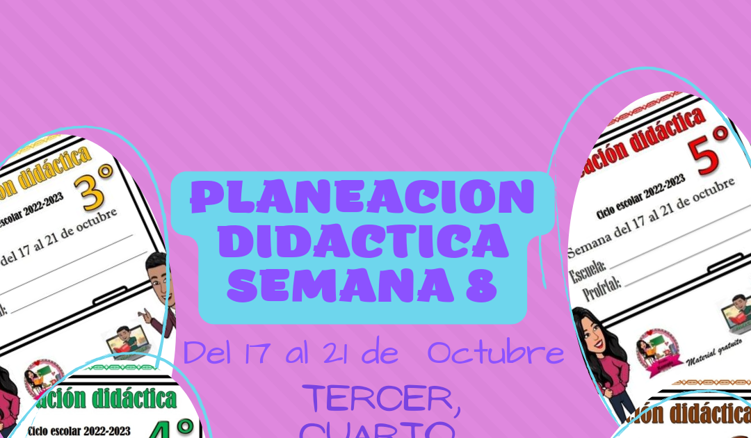 Planeacion Didactica Semana 41 Tercercuartoquinto Y Sexto Grado Porn