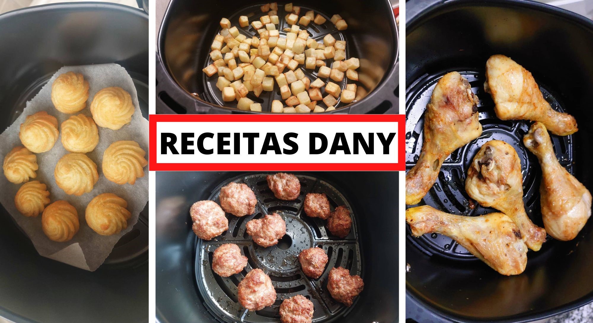 P´rÁ Mesa 4 Receitas Para Fazer Na Air Fryer Sugestões Fáceis Por