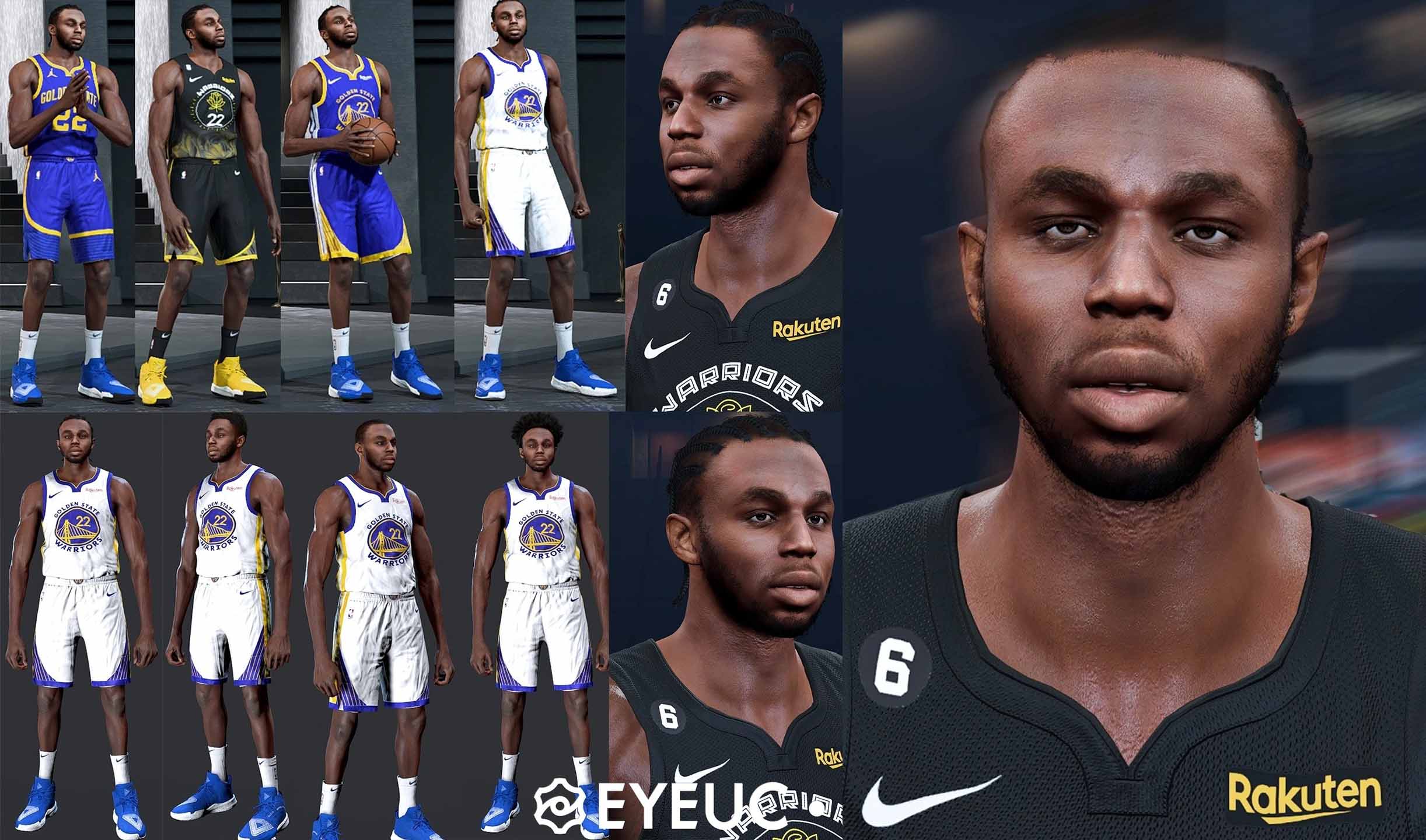 Nba 2k23 Andrew Wiggins Cyberface And Body Update By Kazek