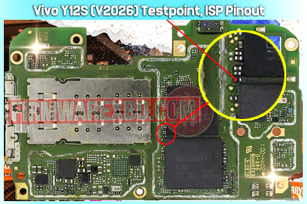 Vivo Y12s V2026 Test Point Isp Pinout Screen Lock And Frp Solution