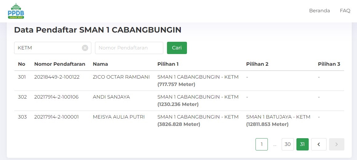 Home Bilqis Haura Consultant Ini Hasil Seleksi Ppdb Sma Negeri Jalur