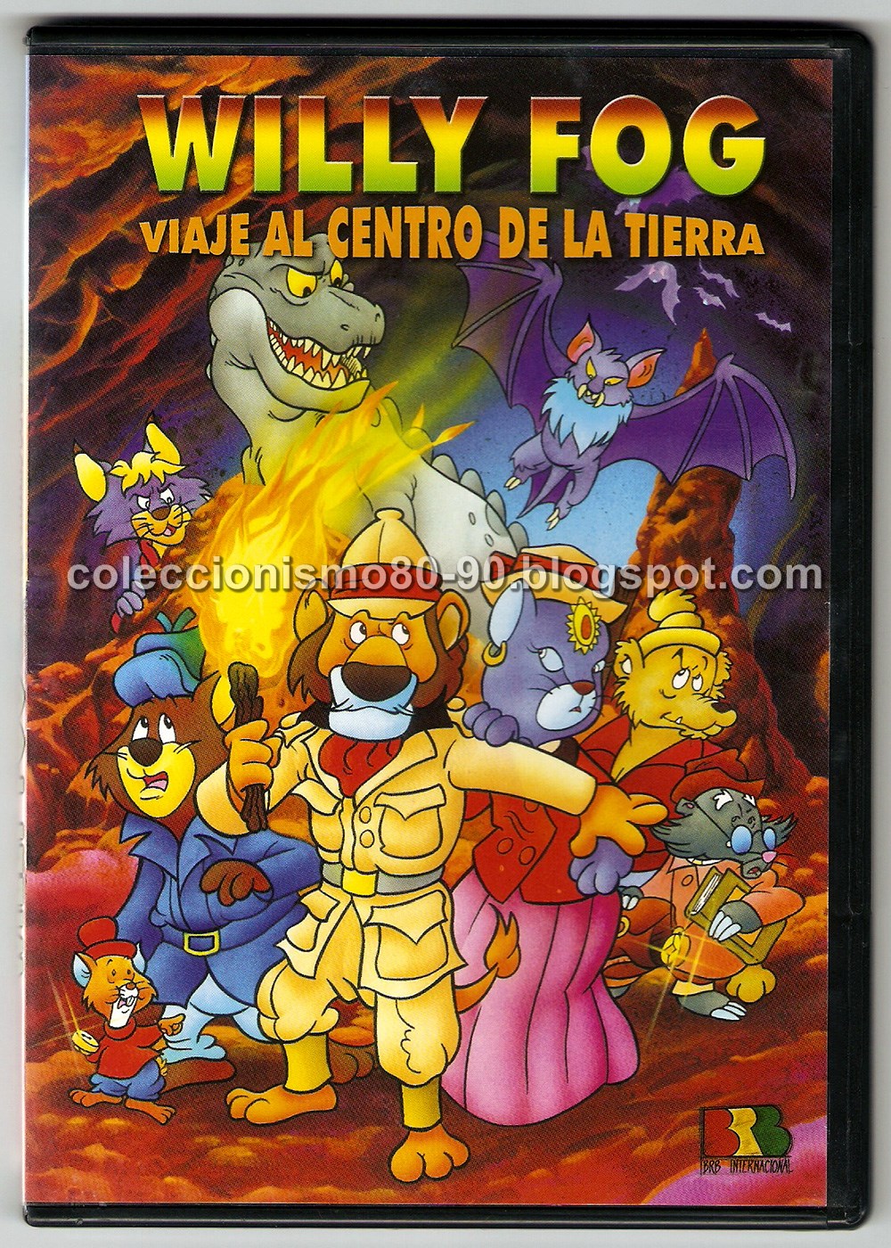 Coleccionismo 80 90 Willy Fog Viaje Al Centro De La Tierra 1995 Dvd