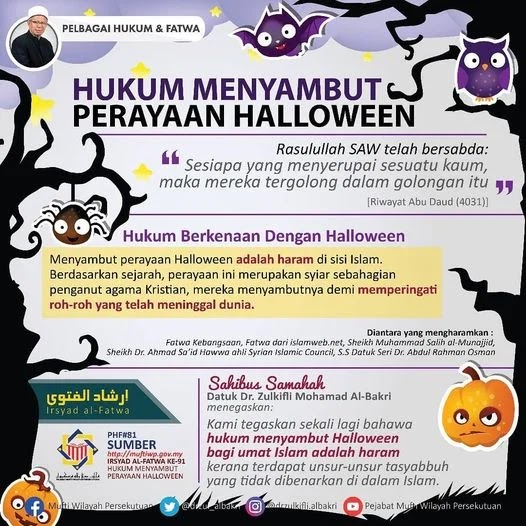 Hari Halloween Maksud Sejarah Dan Hukum Menyambut Halloween Blog