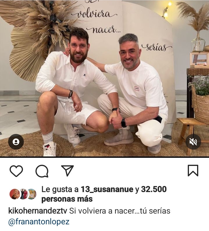 Kiko Hernández Y Fran Antón Publican Su Primera Foto Oficial Juntos