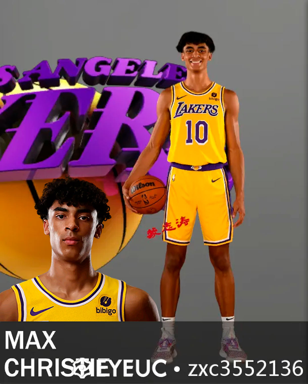 Nba 2k22 Max Christie Lakers Portrait And Headshot Pack