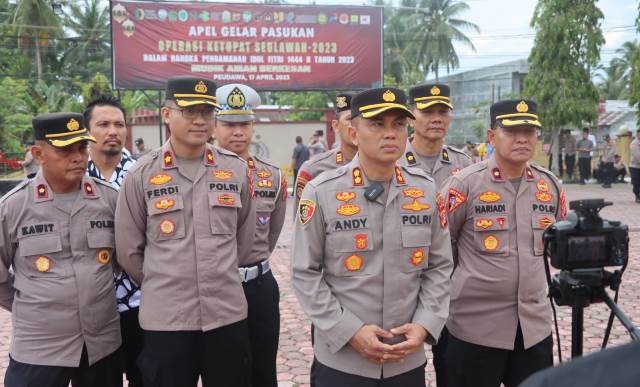 Ini Hasil Evaluasi Operasi Ketupat Seulawah 2023 Polres Aceh Timur