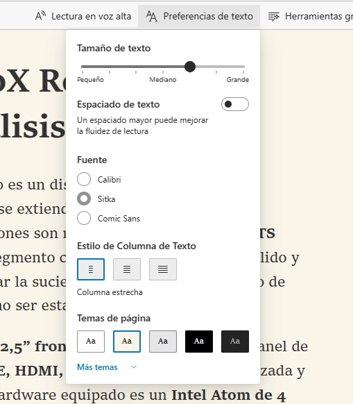 Mejora Tu Experiencia De Lectura Con El Lector Inmersivo De Edge