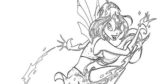 Bloom Winx Para Colorear Colorea Tus Dibujos