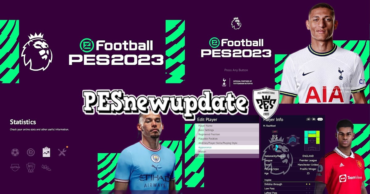 Pes 2021 Menu Premier League 20222023 V3 By Pesnewupdate