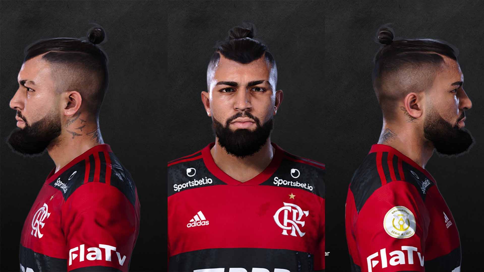 Gabriel Barbosa New Face Pes 2021 Pes Modding