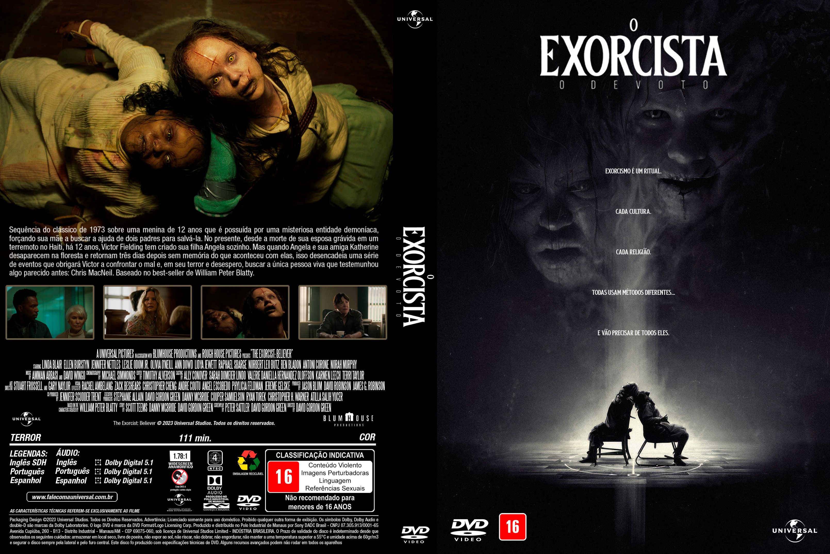 O Exorcista O Devoto Dvd Capas