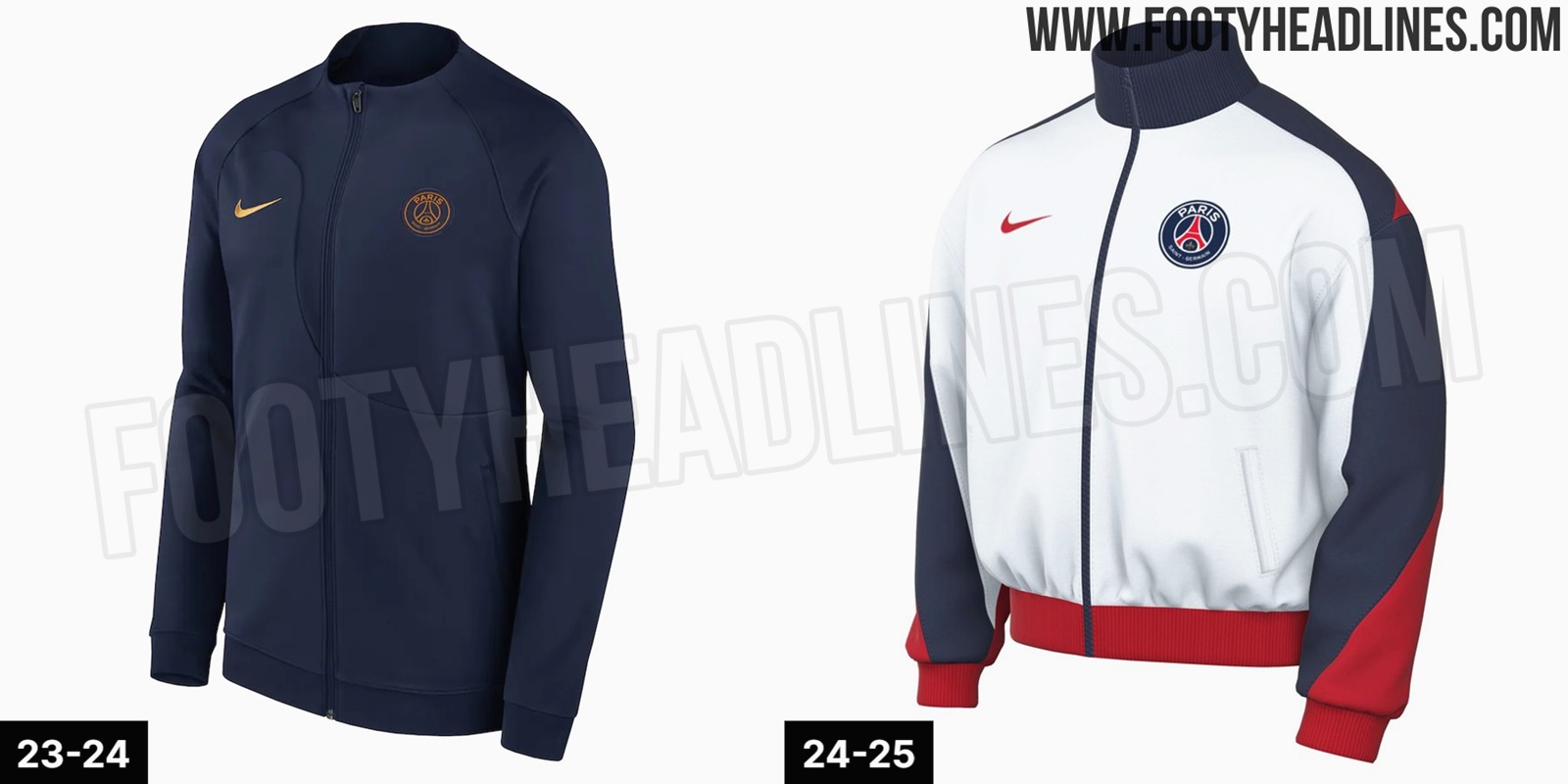 Exclusive Psg 24 25 Anthem Jacket Leaked Footy Headlines