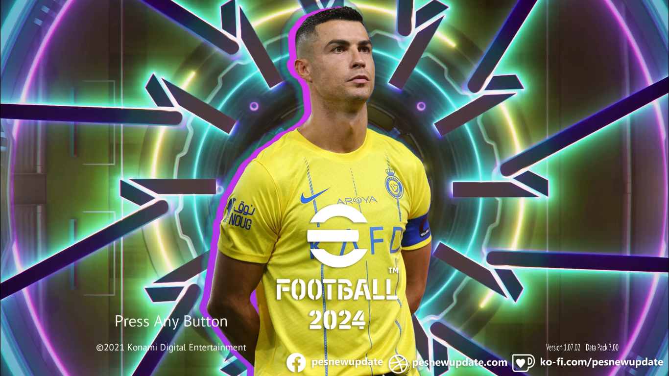 Pes 2021 Menu Efootball 2024 Black Purple V4 By Pesnewupdate